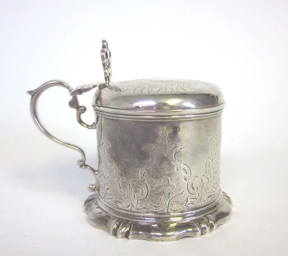 Bonhams : A Victorian silver mustard pot by Charles Thomas Fox & George ...