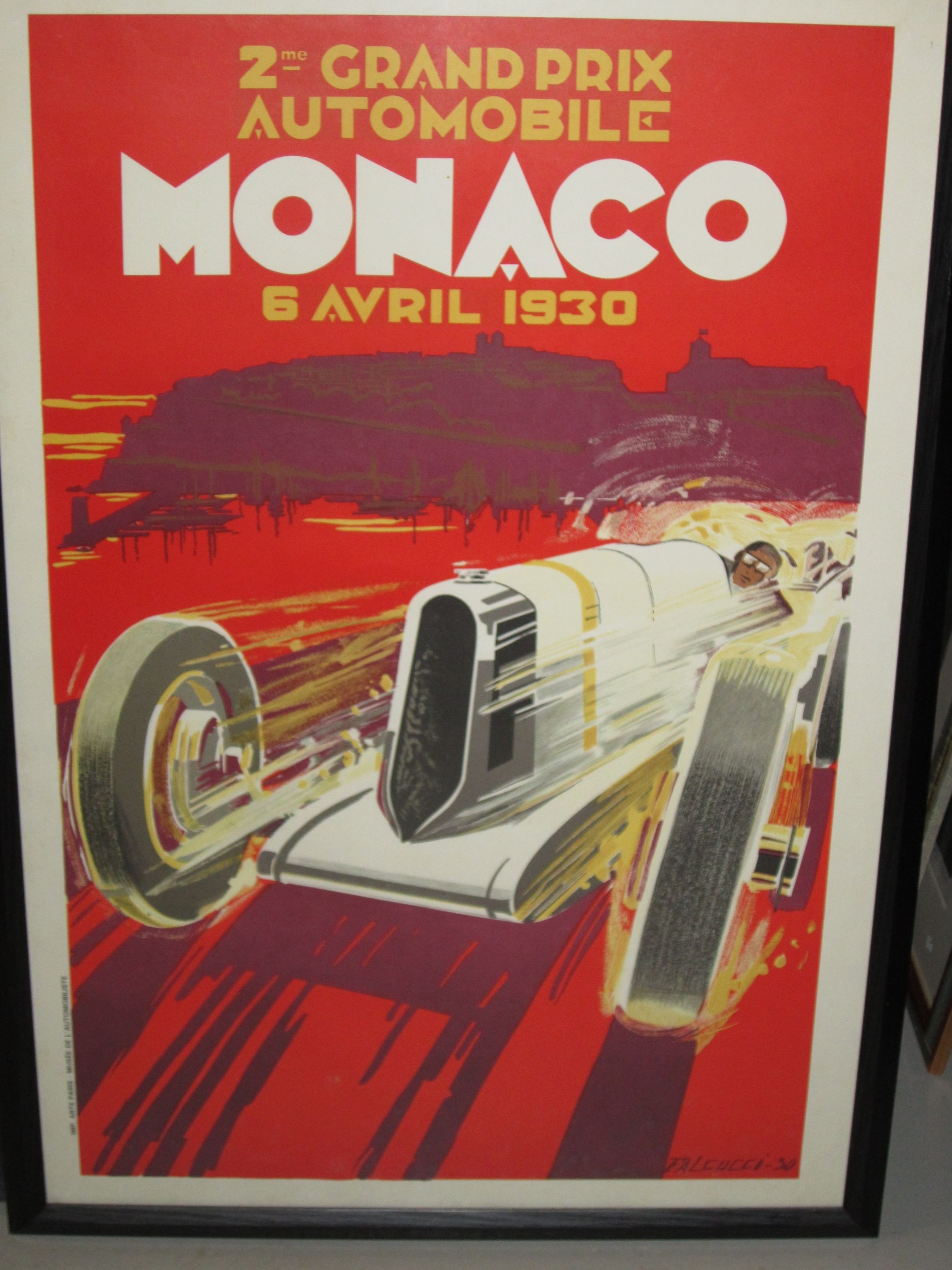 Bonhams Cars : A collection of reproduction Monaco Grand Prix posters,