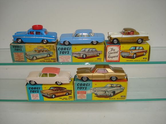Bonhams : Corgi US issue 255 Motor School car and others cars 5