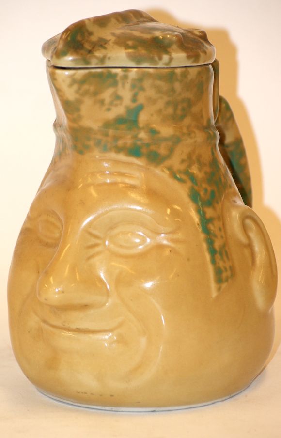 Bonhams : Sunshine Electrix Face Jug, circa 1935