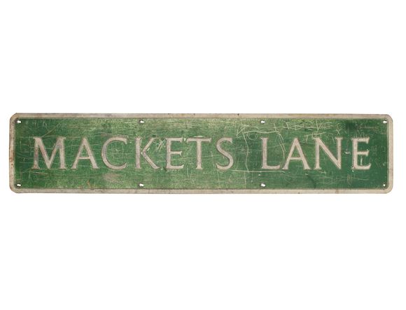 Bonhams : George Harrison An original 'Mackets Lane', Liverpool, street ...