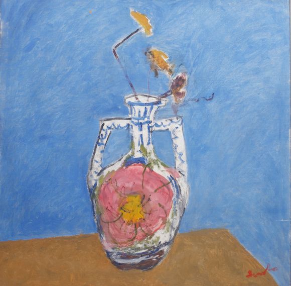 Bonhams : Christopher Sanders RA (British, 1905-1991) Still life of ...