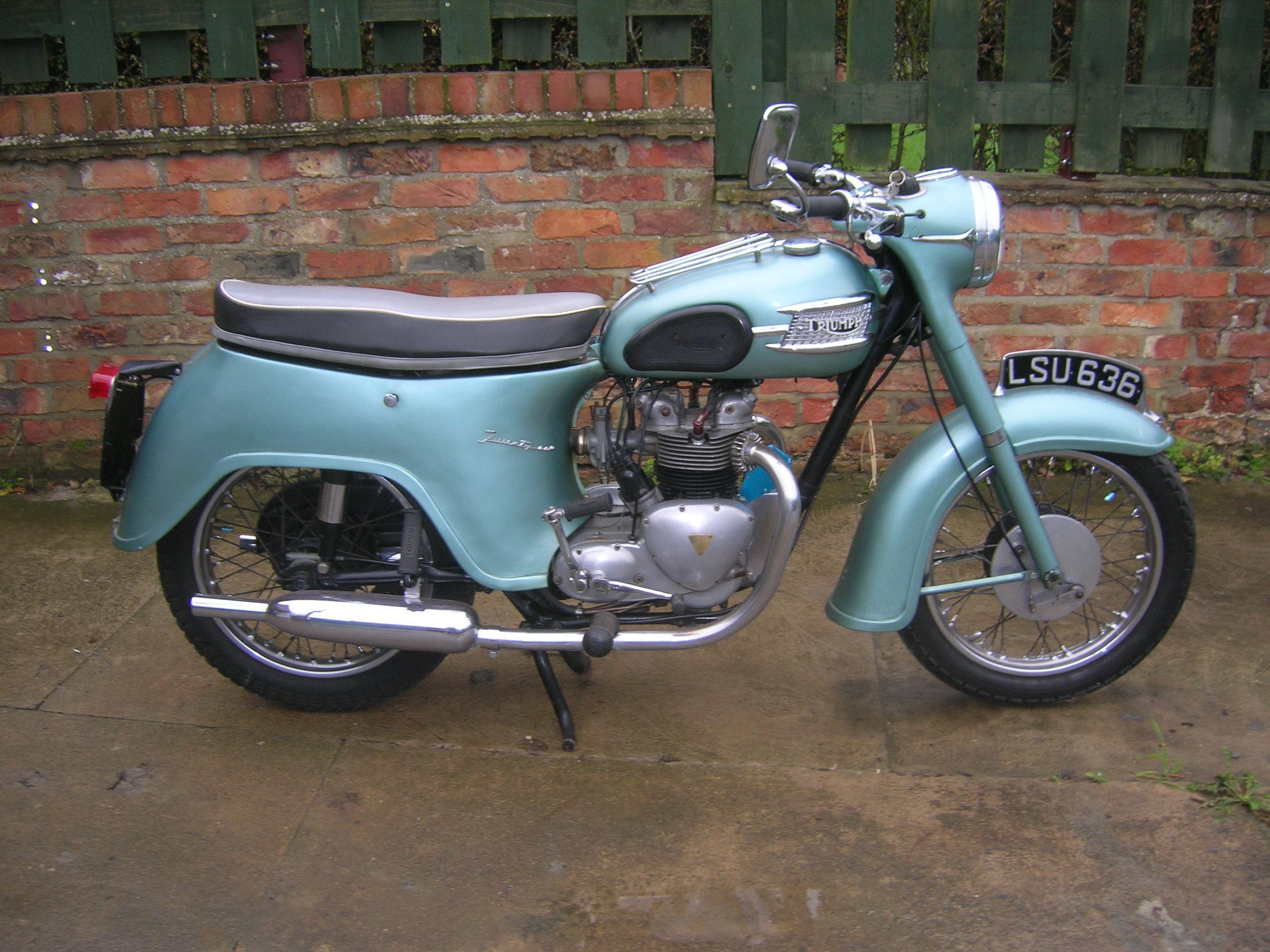 Bonhams Cars : c.1958 Triumph 349cc Twenty One (3TA) Frame no. 3TA ...