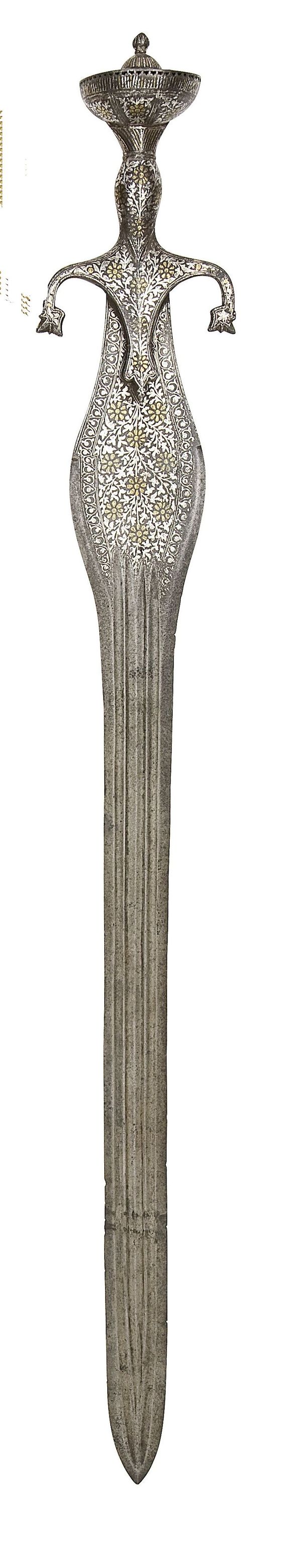 Bonhams : An Unusual Indian Sword Of Pulouar Form, And An Indian Katar