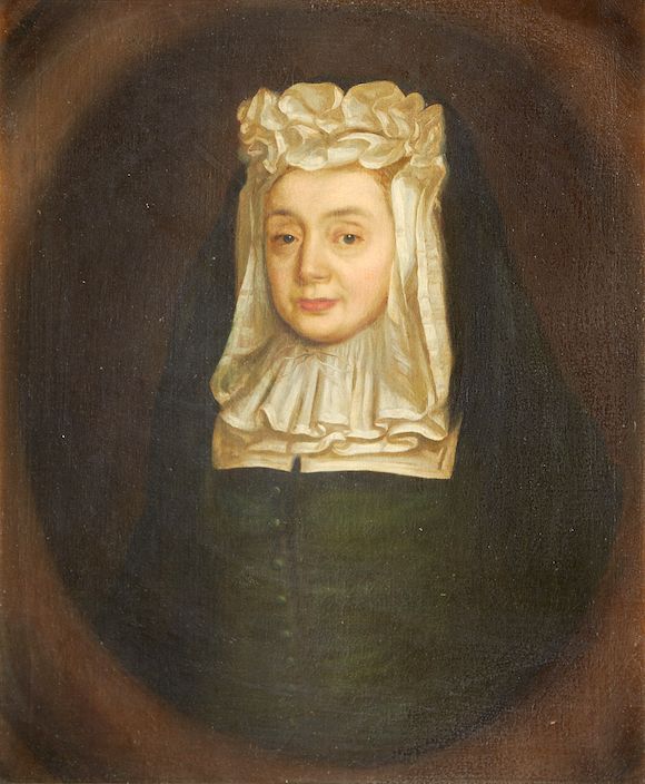 Bonhams : English School, late 17th Century Portrait of a Benedictine ...