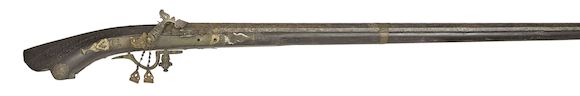 Bonhams : A Malaysian 11-Bore Matchlock Gun