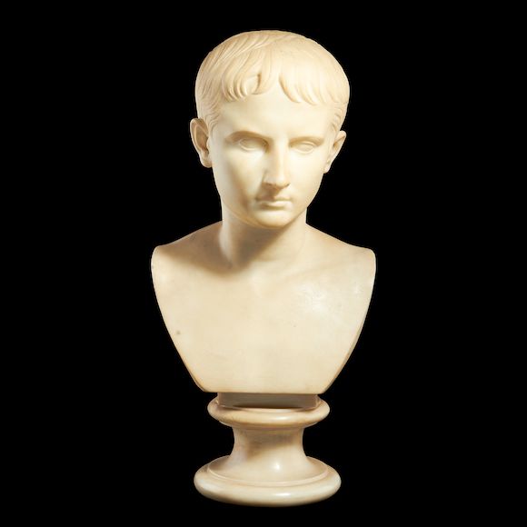 Bonhams : After the Antique: A 19th century Grand Tour marble bust of ...