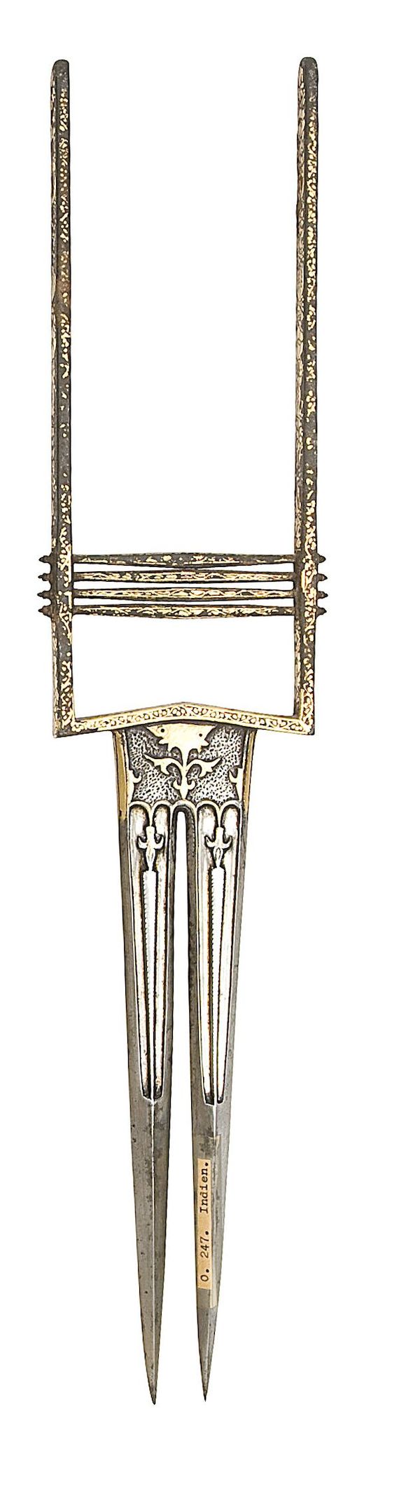 Bonhams : An Indian Katar With Bifurcated Blade