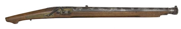 Bonhams : A Heavy 6-Bore Matchlock Musket