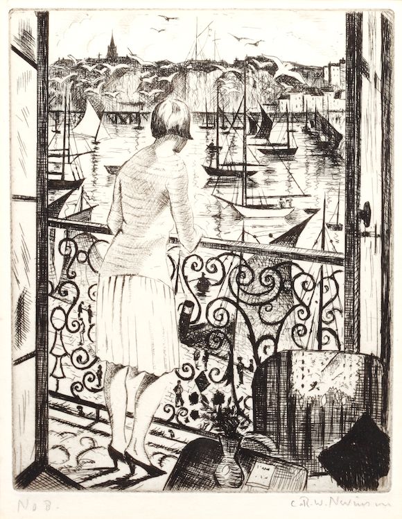 Bonhams : Christopher Richard Wynne Nevinson A.R.A. (British, 1889-1946 ...