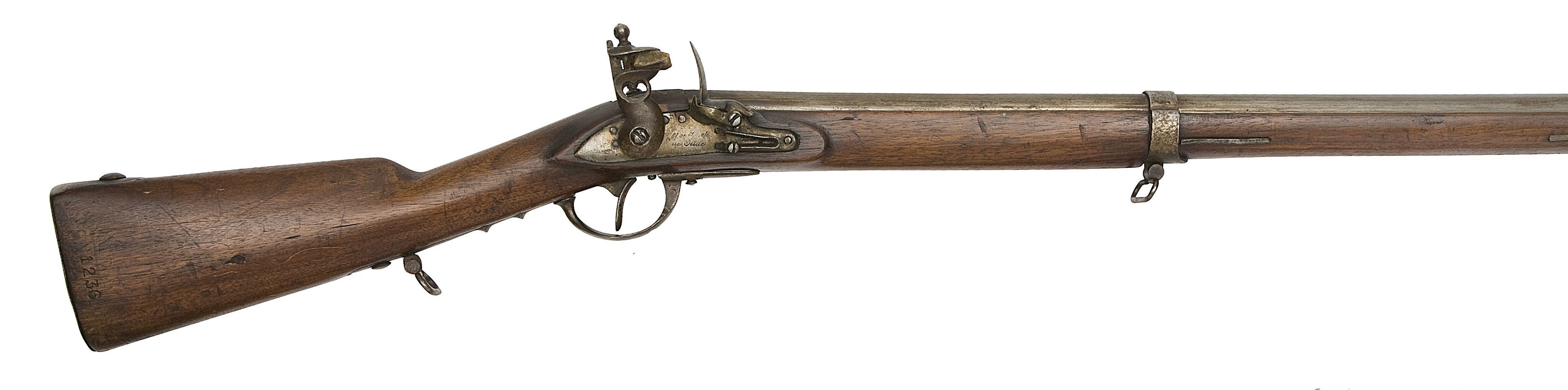 Bonhams : A French 16-Bore Flintlock Rifled Infantry Carbine