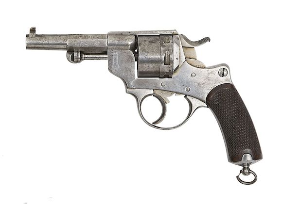 Bonhams : A French 11MM 1873 Model Six-Shot Centre-Fire Military Revolver