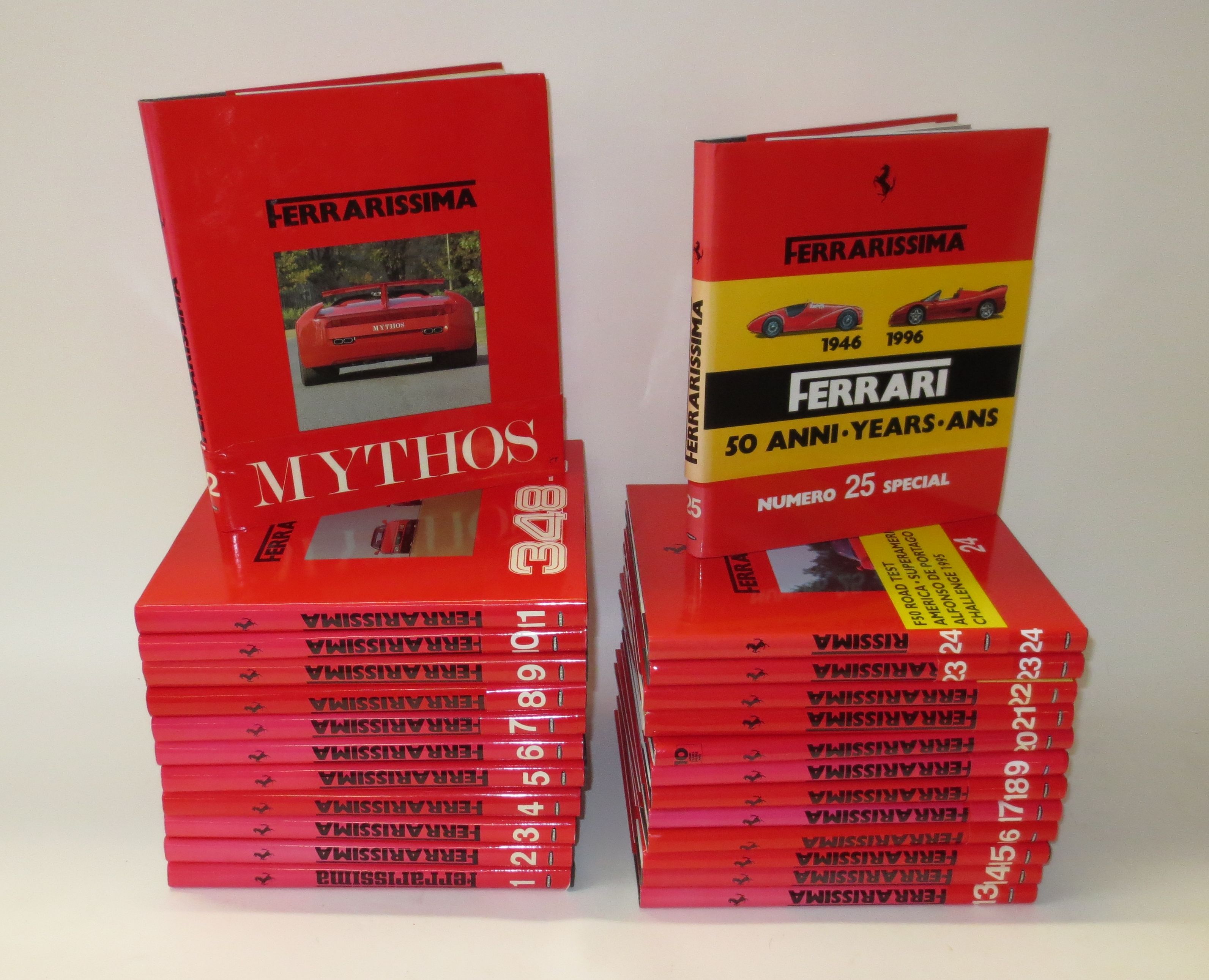 Bonhams Cars : Ferrarissima; Volumes 1 to 25,