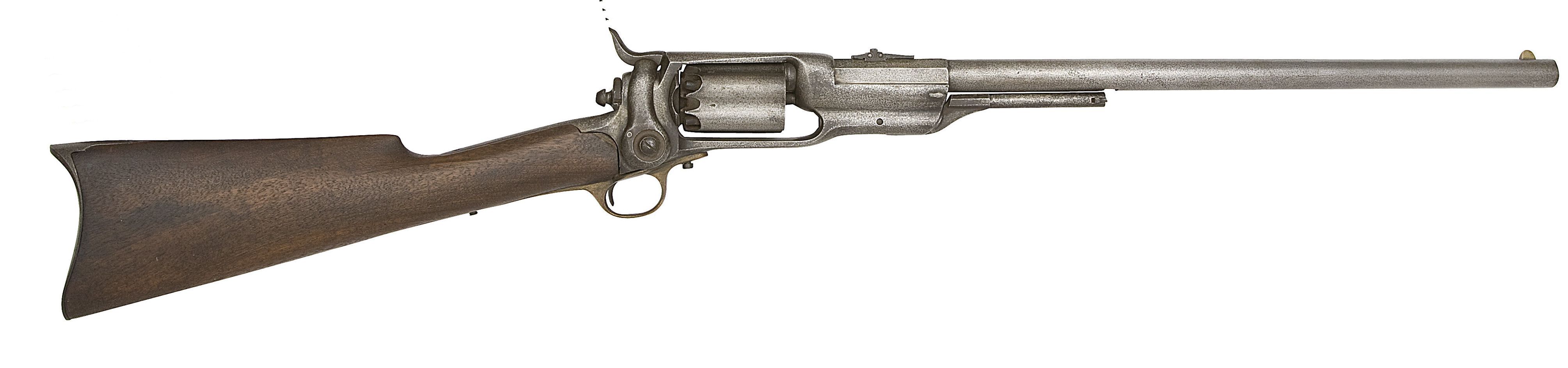 Bonhams : A Colt .56 1855 Model Five-Shot Percussion Revolving Carbine