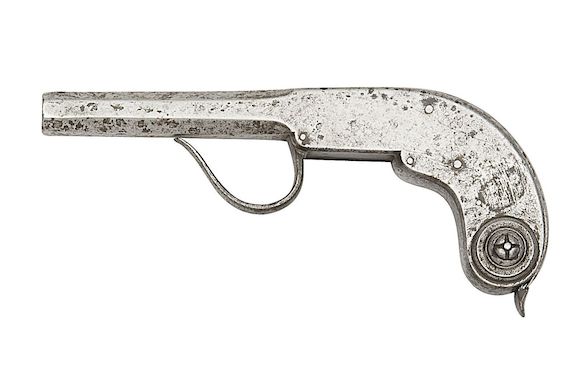 Bonhams : A Very Rare Belgian 90-Bore Montigny Patent All-Metal Breech ...