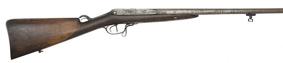 Bonhams : A Rare Belgian 22-Bore Montigny Patent Breech-Loading Needle ...