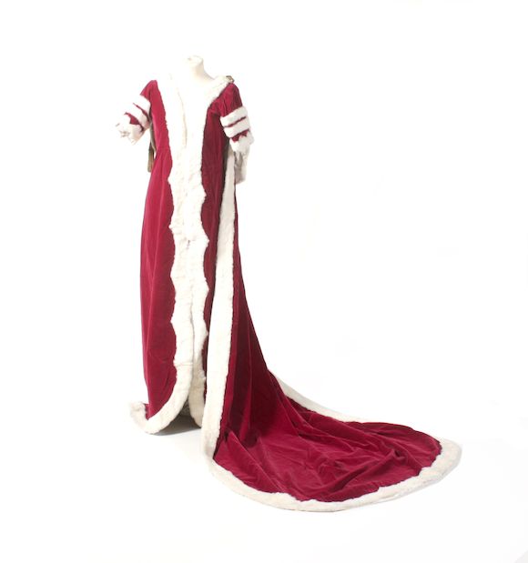 Bonhams : A Peeress' Coronation robe