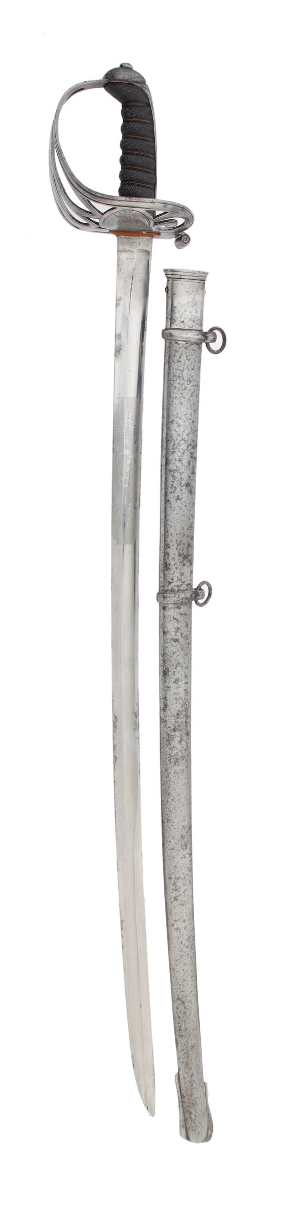 Bonhams : A Variation Regimental Rifle Officer's Sword of the Queen's ...