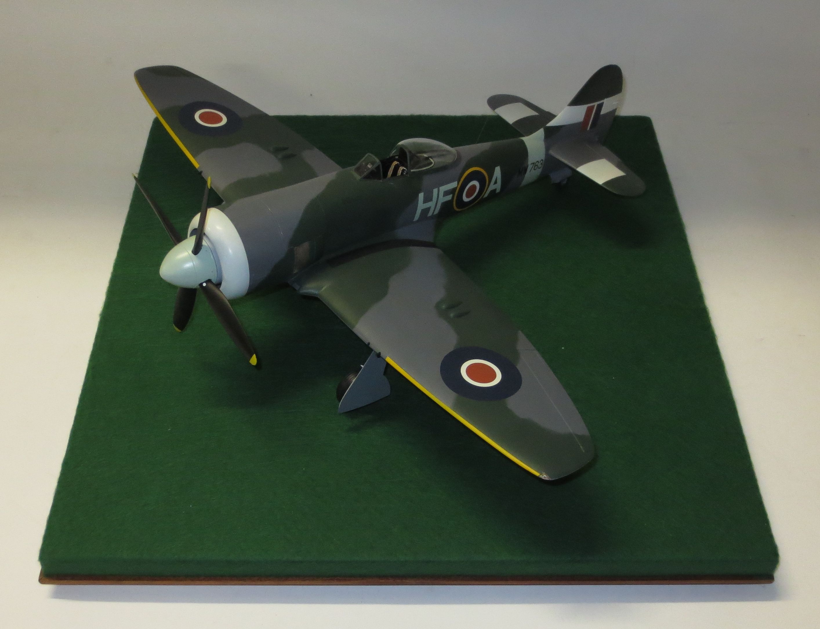 Bonhams Cars : A 1:24 scale model of a Hawker Tempest, by Douglas Bone,