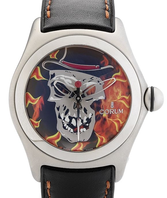 Bonhams : Corum. A limited edition automatic centre seconds calendar ...