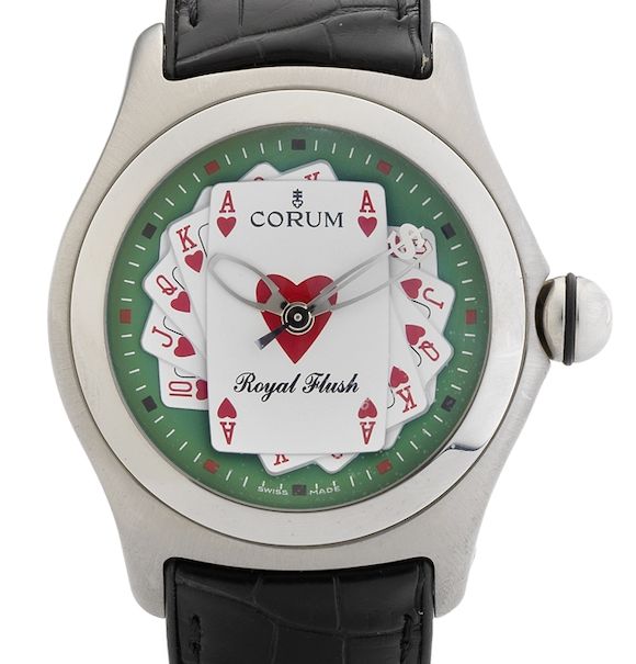 Bonhams : Corum. A fine limited edition automatic centre seconds ...