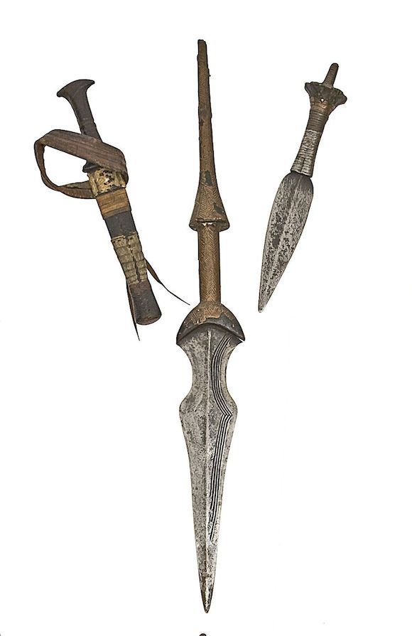 Bonhams : A Congolese Dagger, And Two West African Daggers