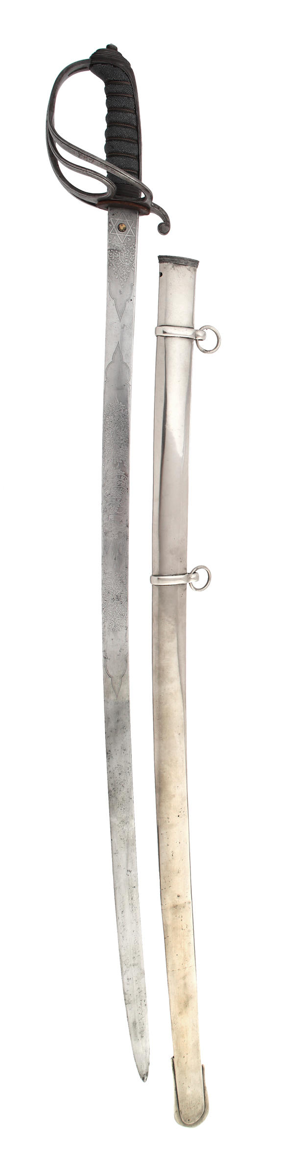 Bonhams A Regimental Officers Sword Of The Cape Mounted Rifles