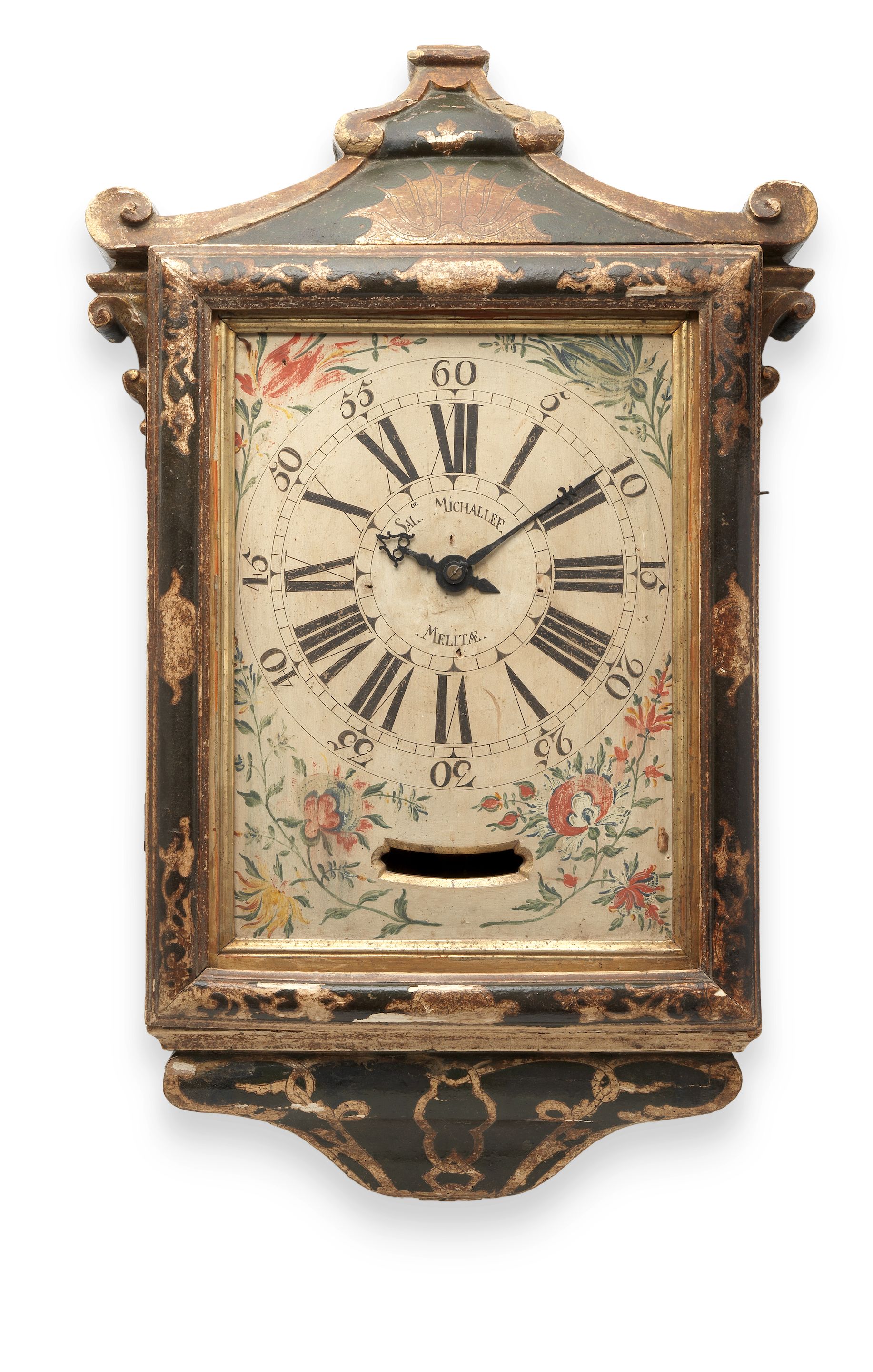 Bonhams : A very rare late 18th century Maltese weight driven striking ...