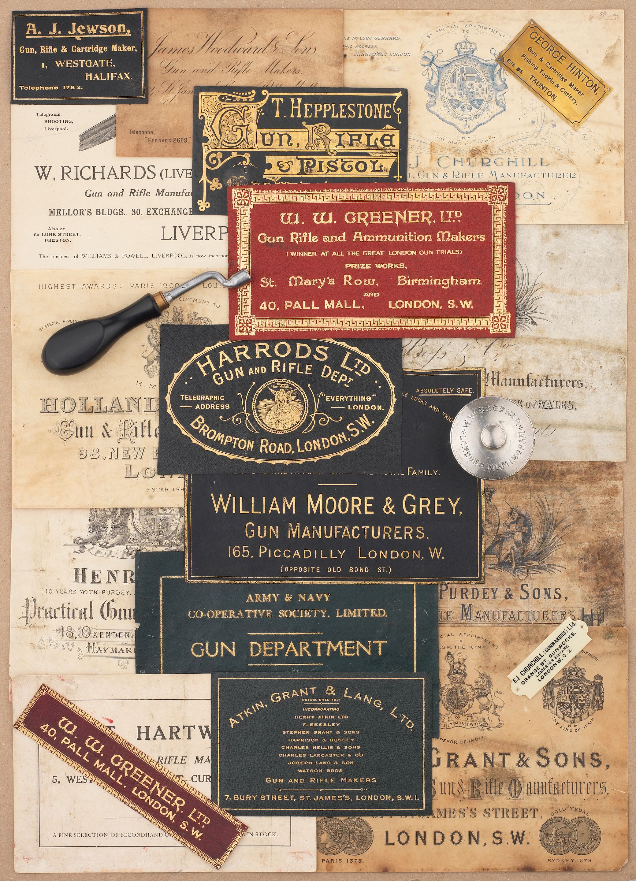 Bonhams : A collection of gunmaking memorabilia