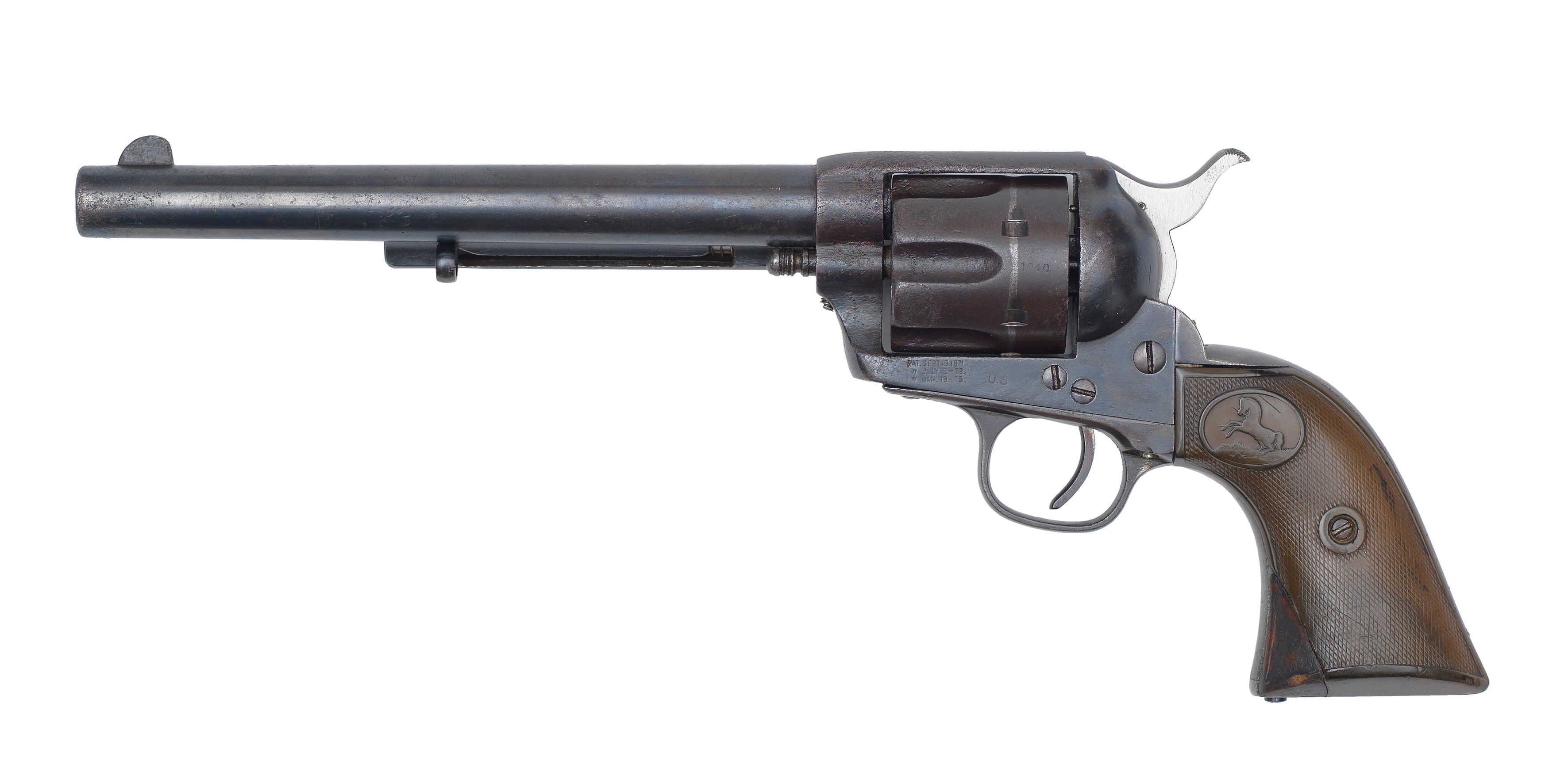Bonhams : A .45 (Colt) 'Single Action Army' service revolver by Colt ...