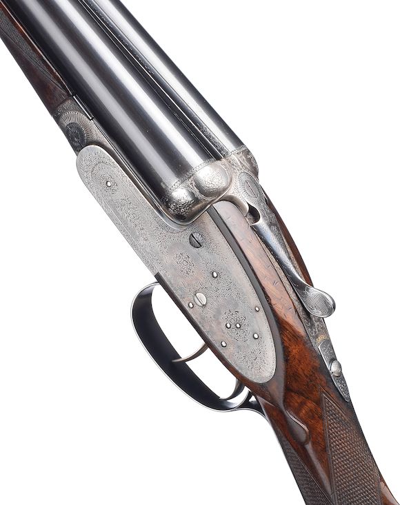 Bonhams : A 12-bore self-opening sidelock ejector gun by J. Purdey ...