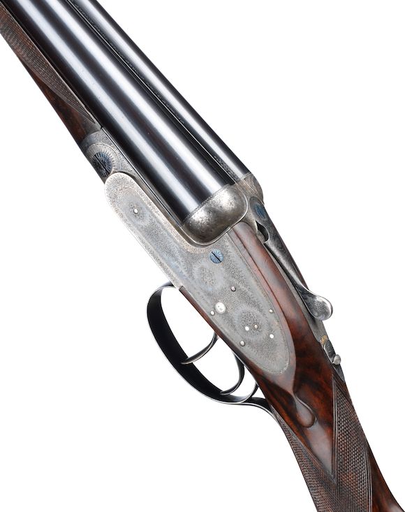 Bonhams : A 12-bore self-opening sidelock ejector gun by J. Purdey ...