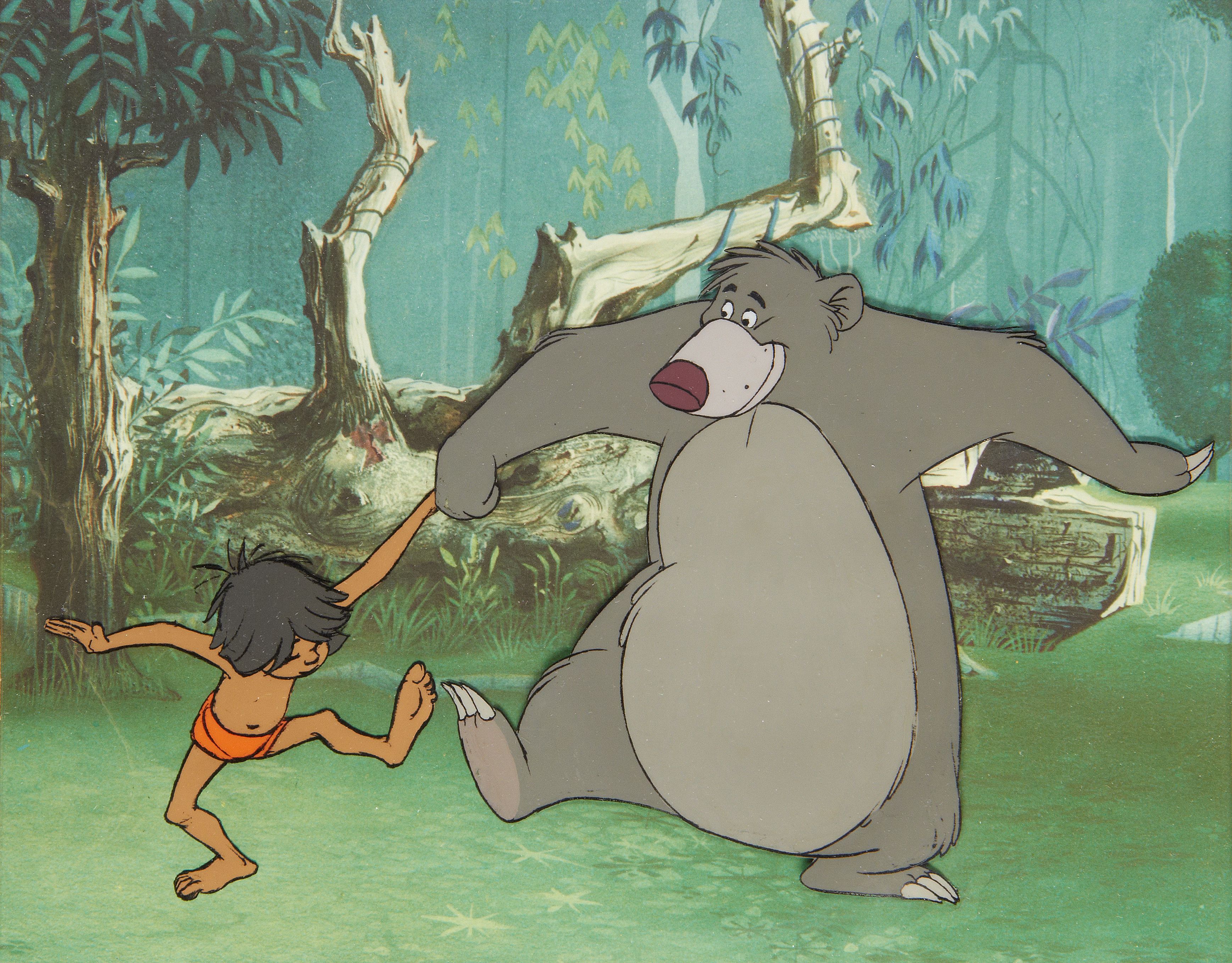 Walt Disney Studios: The Jungle Book - An original cel of Mowgli and ...