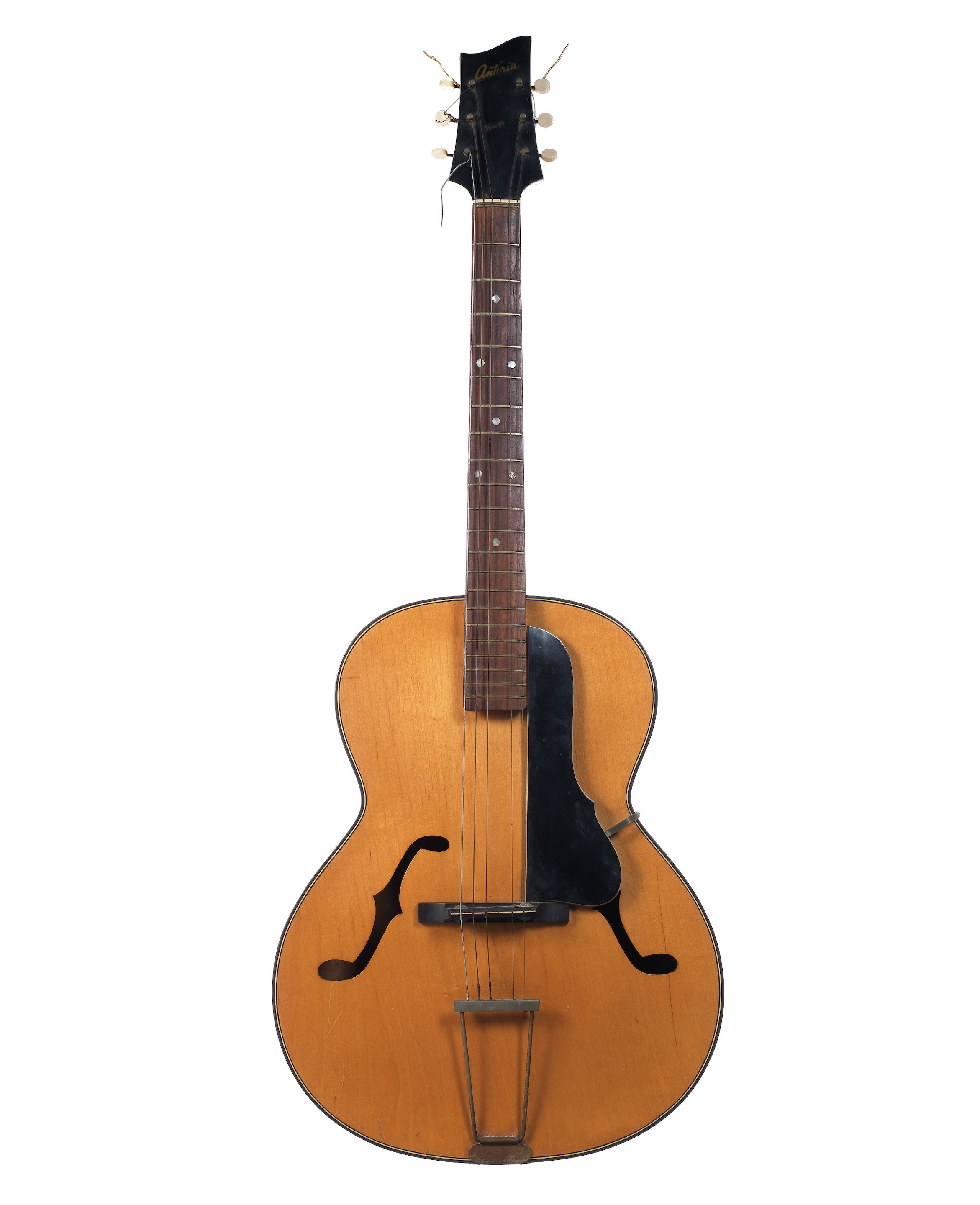Bonhams : The Quarry Men/ Paul McCartney An Antoria acoustic guitar ...