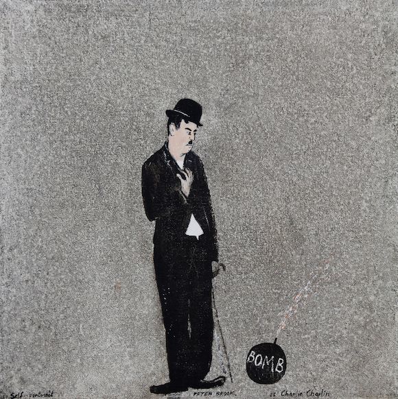Bonhams : Peter Brook (British, 1927-2009) 'Self-portrait as Charlie ...