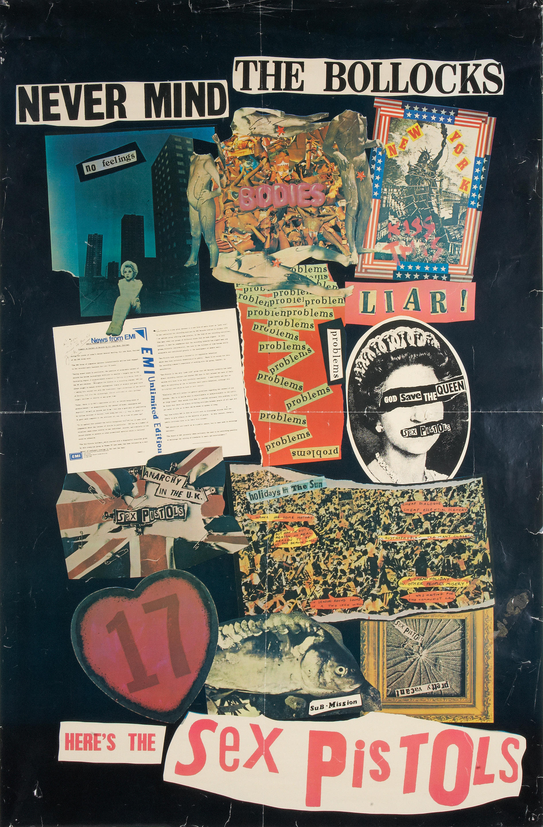 Bonhams The Sex Pistols A Uk Virgin Records Promotional Poster 1977