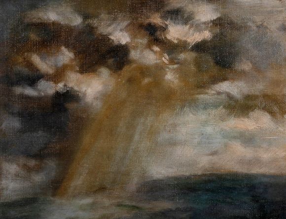 Bonhams : Jacob Kramer (British, 1892-1962) 'Storm, Falmouth'