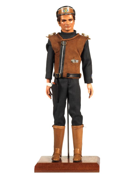 Bonhams : Captain Scarlet A Captain Brown puppet,