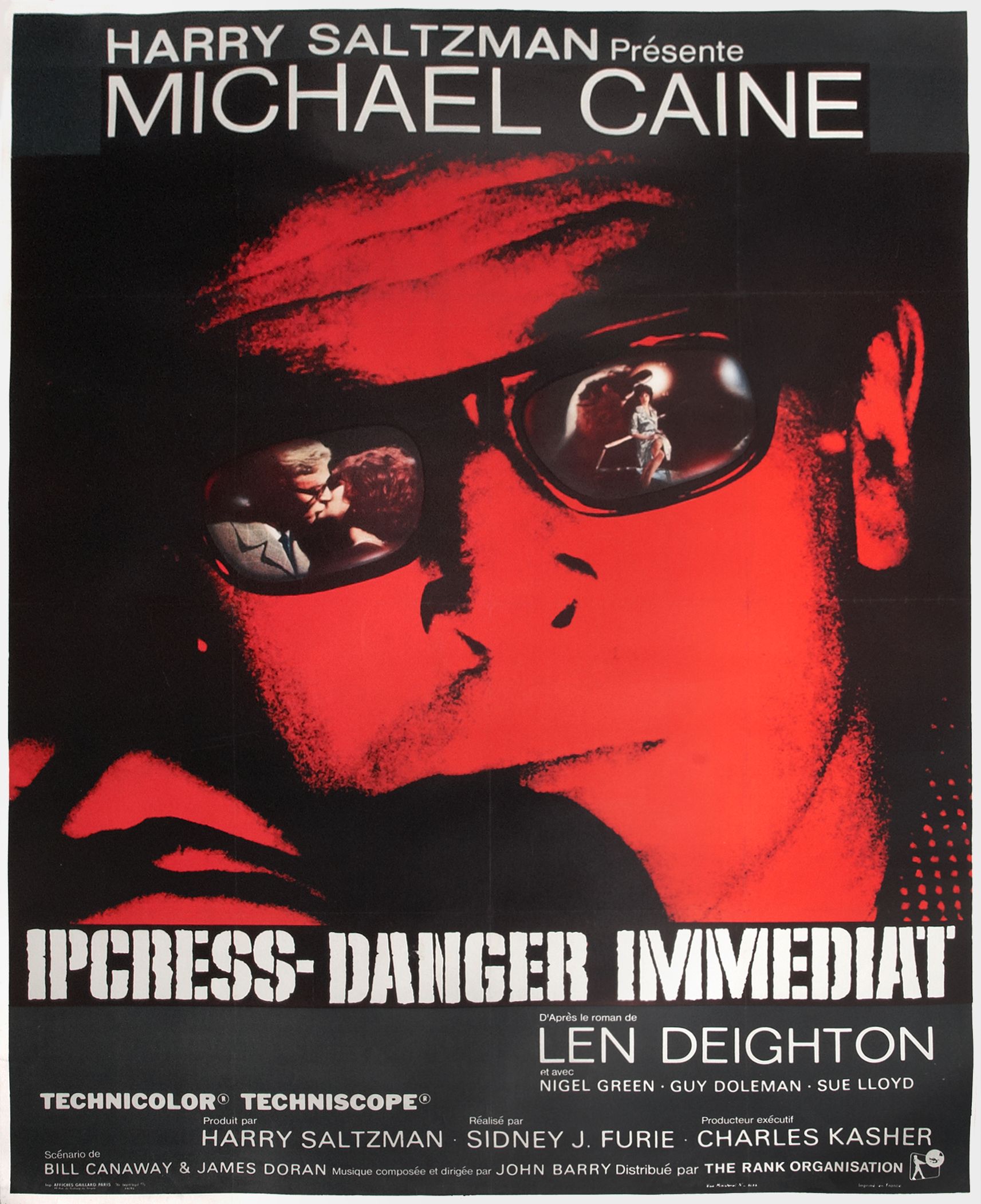 Bonhams : The Ipcress File (Ipcress Danger Immediat), Universal ...