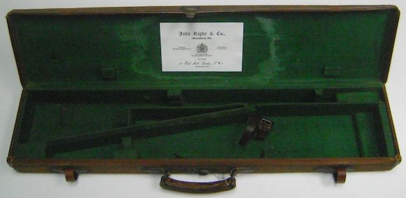Bonhams : A canvas take-down rifle-case with J. Rigby & Co. trade-label