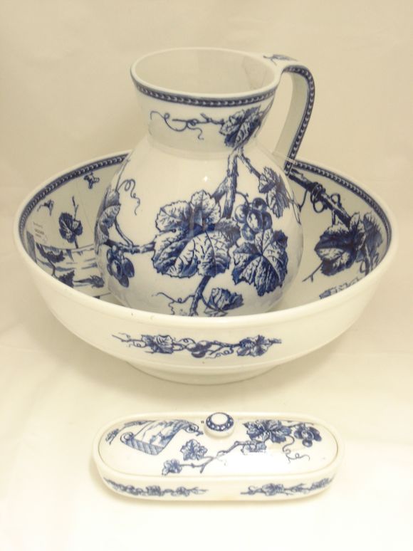Bonhams : Three 'Champagne' pattern wash sets by Batkin, Walker ...
