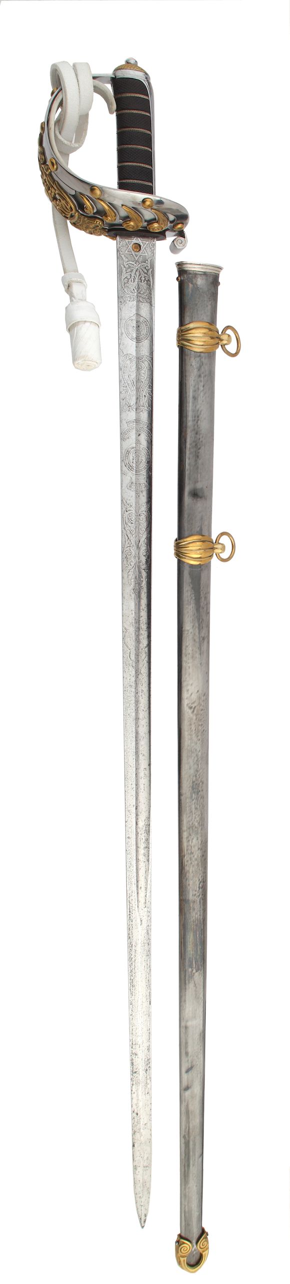 Bonhams : An 1874 Pattern 2nd Lifeguards Officer's State Sword of ...