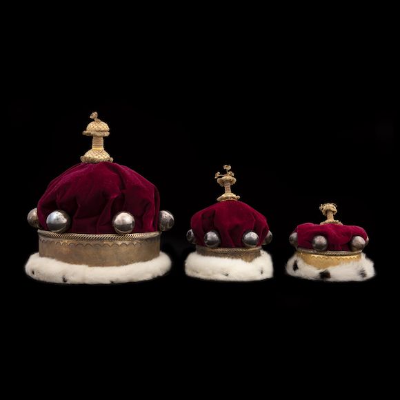 Bonhams : A Peers' or Peeress' Coronation Coronet of small proportions