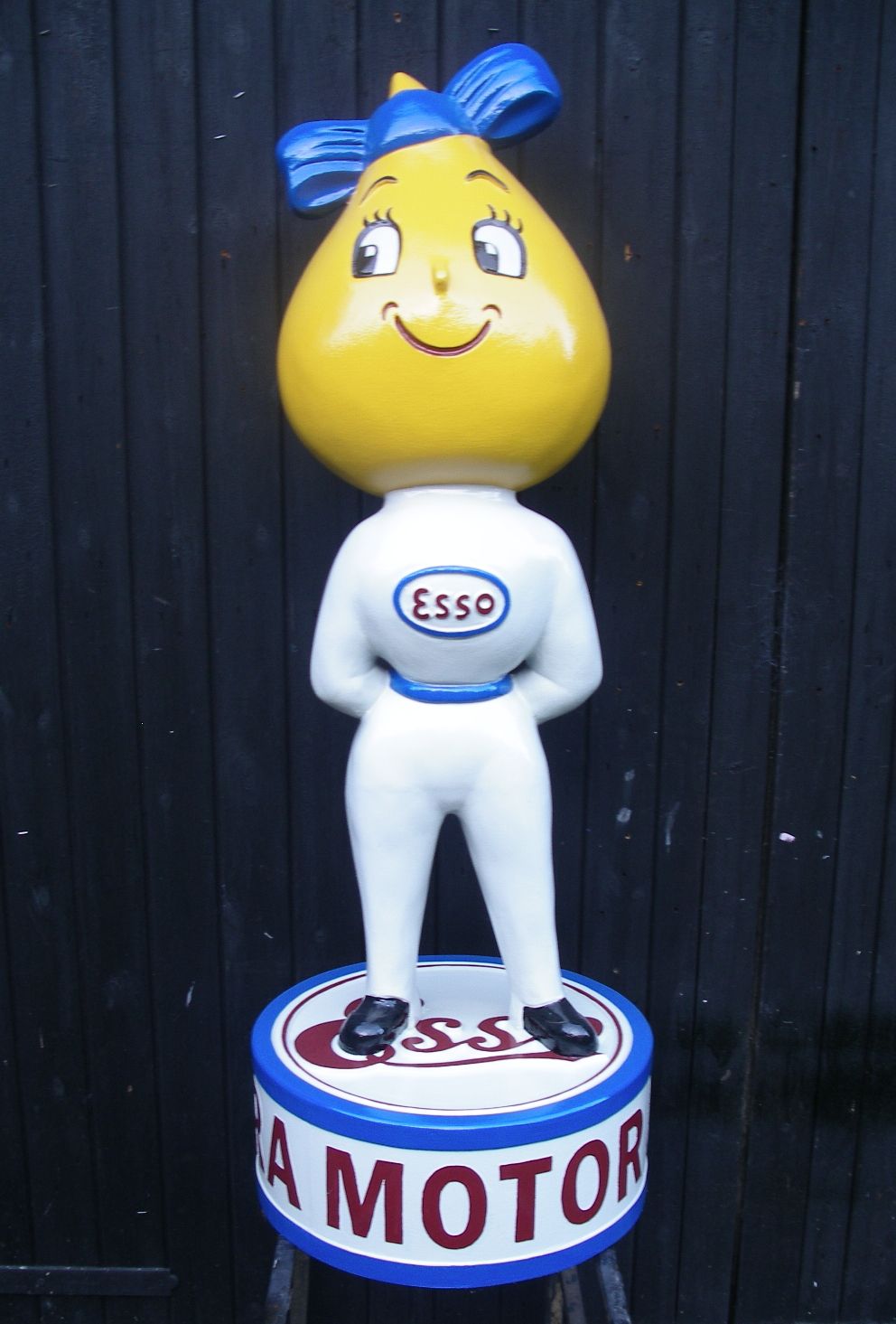 Bonhams Cars : A hand-painted Miss Drip standing forecourt figure,