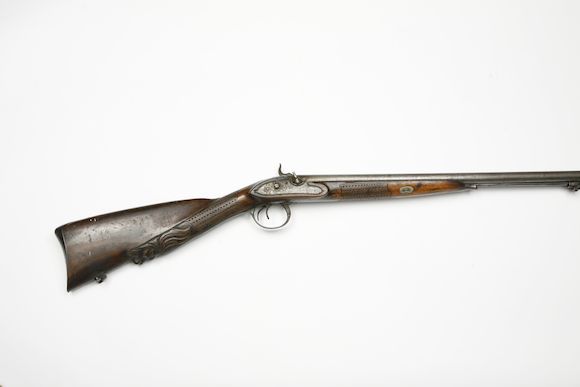 Bonhams : A Belgian 18-Bore D.B. Percussion Sporting Gun, And Three ...
