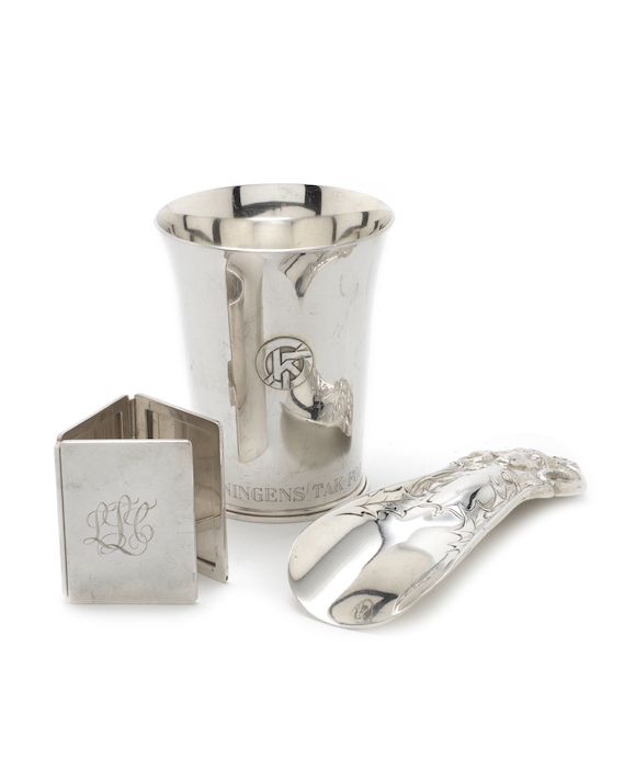 Bonhams : A 20th century Danish silver beaker by Georg Jensen, Denmark ...