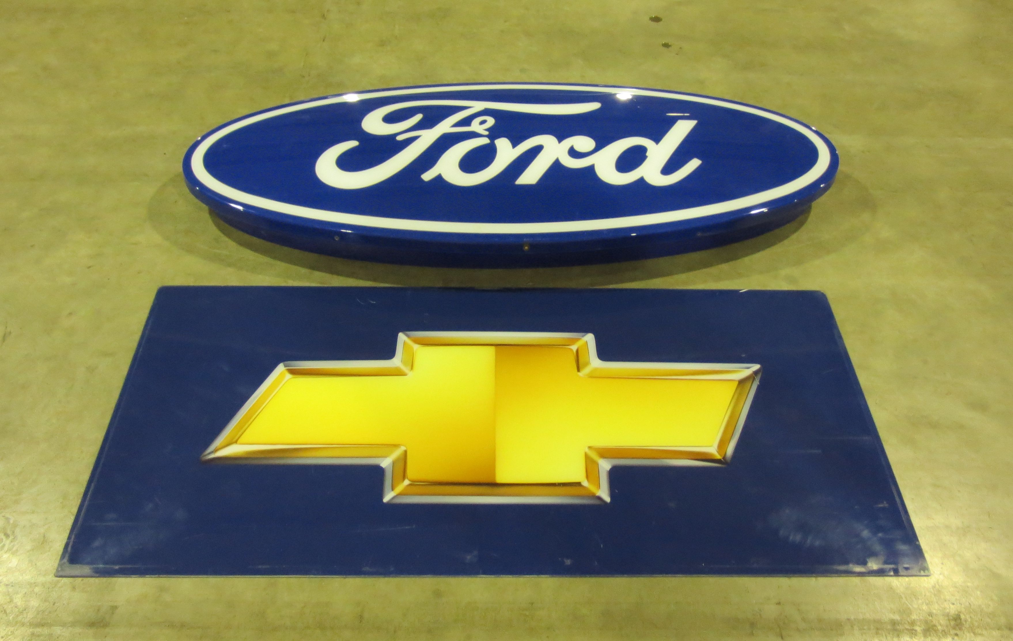 Bonhams Cars : A Ford illuminating showroom sign,