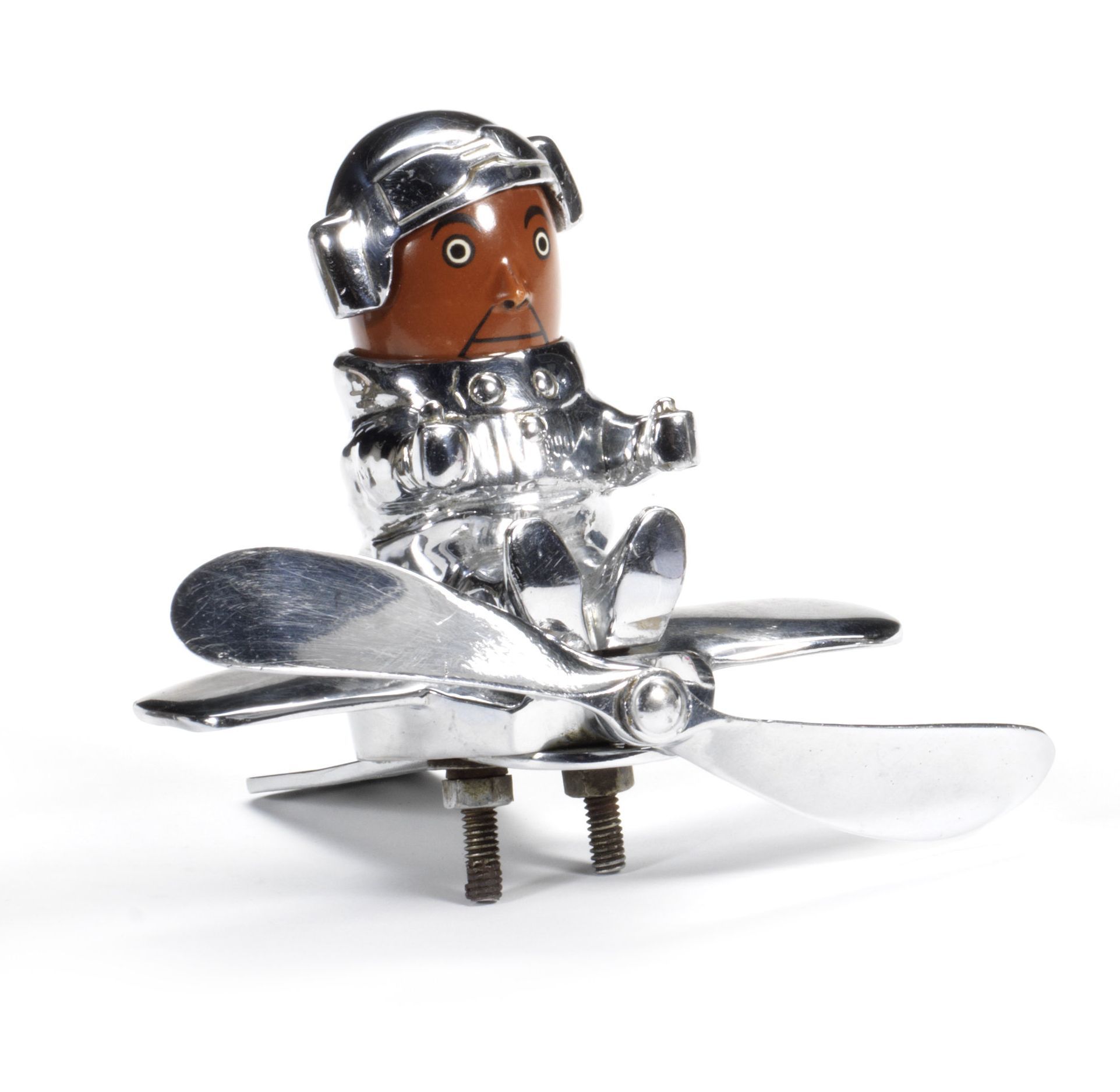 Bonhams Cars : A good Hassall 'Aviator' mascot, British, 1930s,