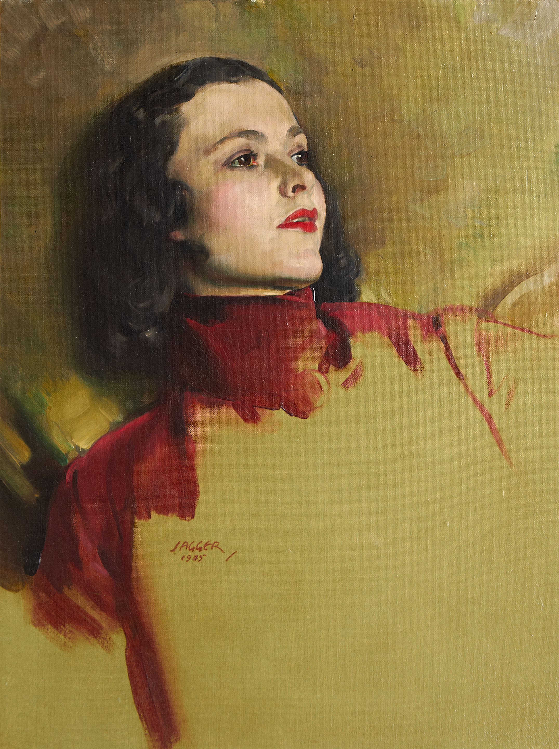 Bonhams : David Jagger R.O.I. (British, 1891-1958) 'Ruby'