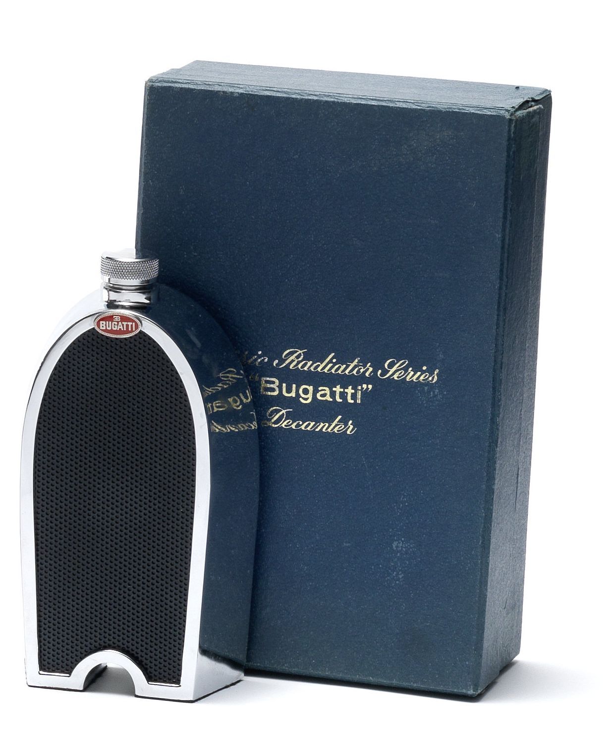 Bonhams Cars : Bugatti Ruddspeed Classic radiator series decanter and ...
